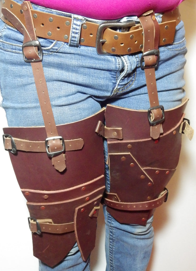 Patchwork Cuisses (Thigh Armor) – KD Steampunk